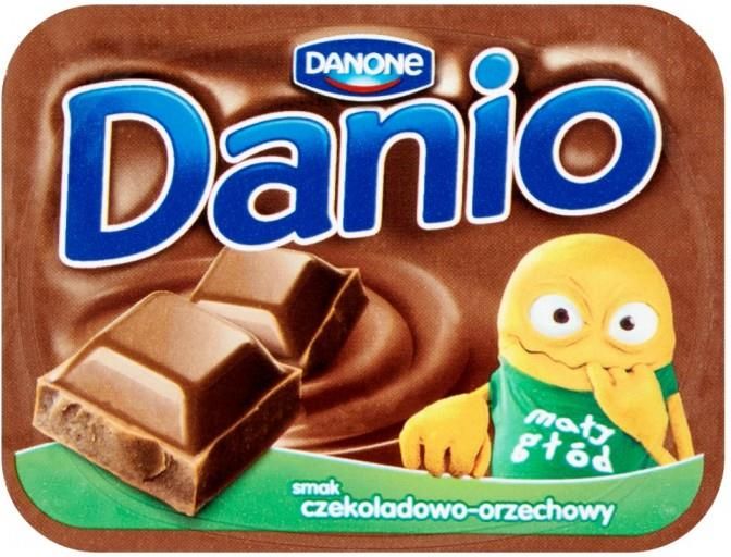 Danone Danio Serek Homogenizowany O Smaku Czekoladowo-Orzechowym 135 G ...