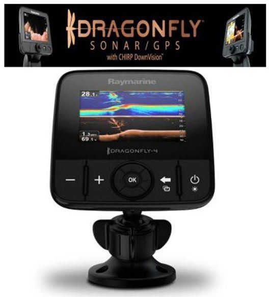 Raymarine Echosonda Dragonfly 4Pro 4,3 Re70294 Wifi Gps Down Vision ...