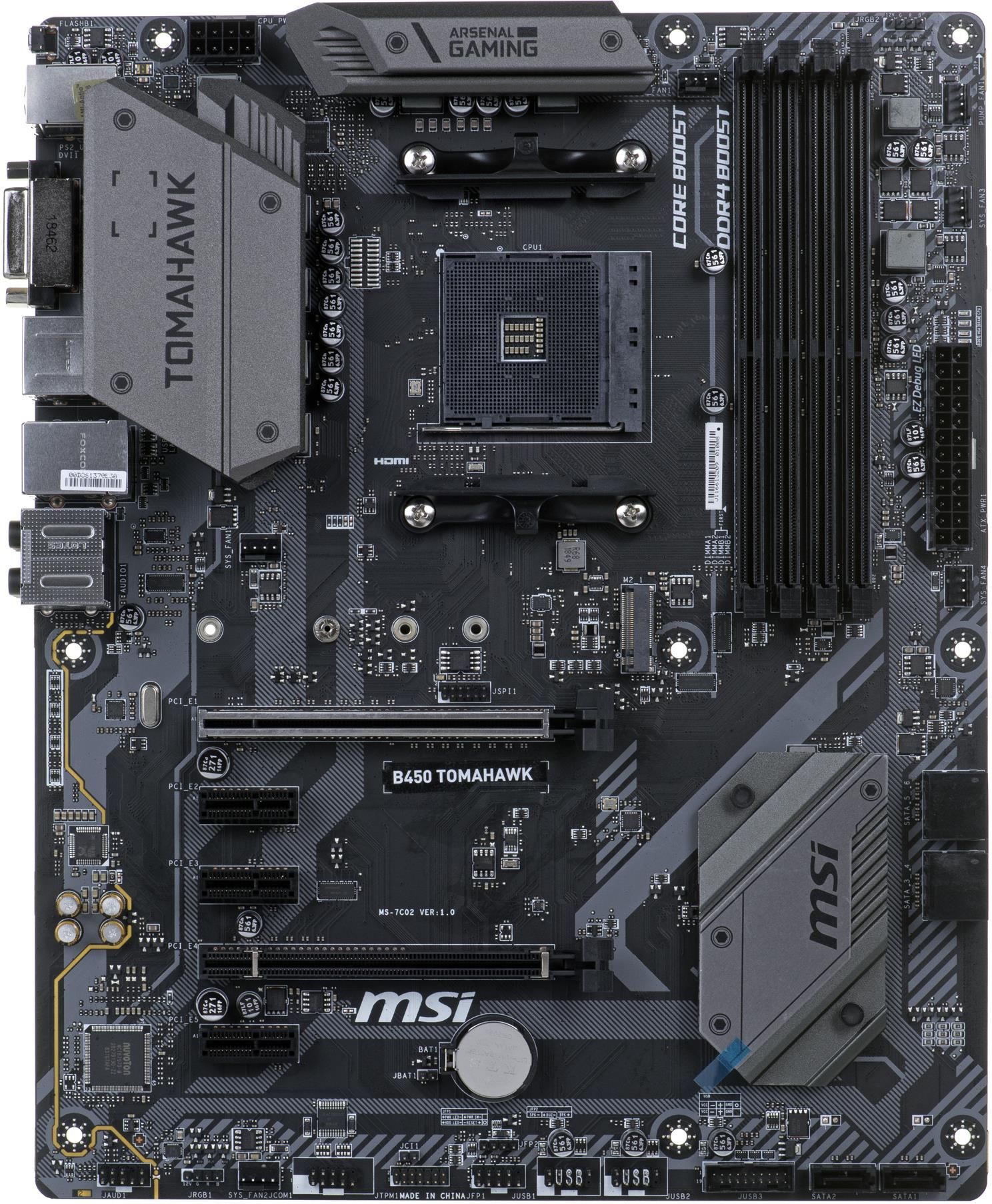 Płyta główna PC MSI B450 TOMAHAWK - Opinie i ceny na Ceneo.pl