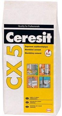 Zaprawa Ceresit Cx 5 Cement Montażowy 5kg - Opinie i ceny na Ceneo.pl