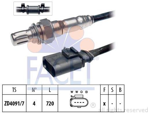 Sonda lambda Facet Sonda Lambda 10.8190 - Opinie i ceny na Ceneo.pl