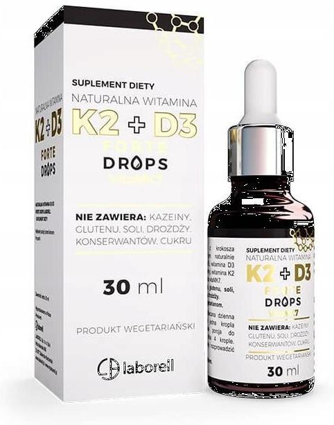 Laborell Witamina K2 + D3 Drops Forte Krople 30Ml - Opinie i ceny na ...