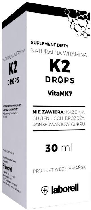 Laborell Witamina K2 Drops Vitamk7 Krople 30Ml - Opinie i ceny na Ceneo.pl