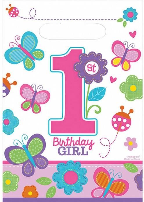 Torebki Sweet Birthday Girl 8szt (370140) - Ceny i opinie - Ceneo.pl