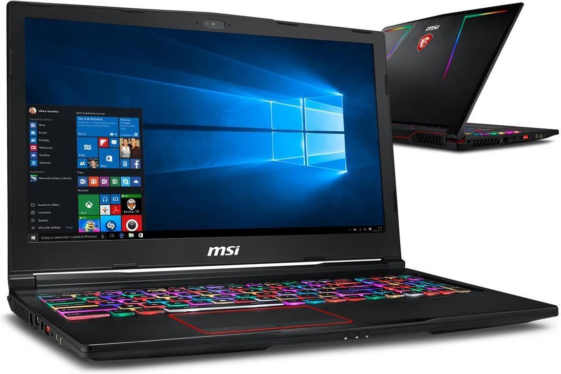 Laptop MSI GE63 15,6/i7/8GB/128GB+1TB/Win10 (RAIDERGE638RE401PL ...