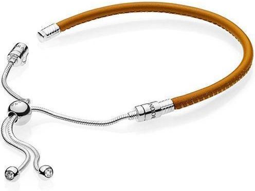 Pandora Pobieranie Skórzanabransoletka 597225CGT-2 srebro 925/1000 ...