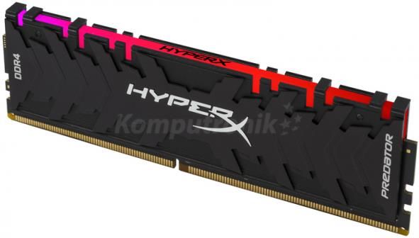 Pamięć RAM HyperX Predator RGB 8GB DDR4 4000MHz CL19 XMP DIMM ...
