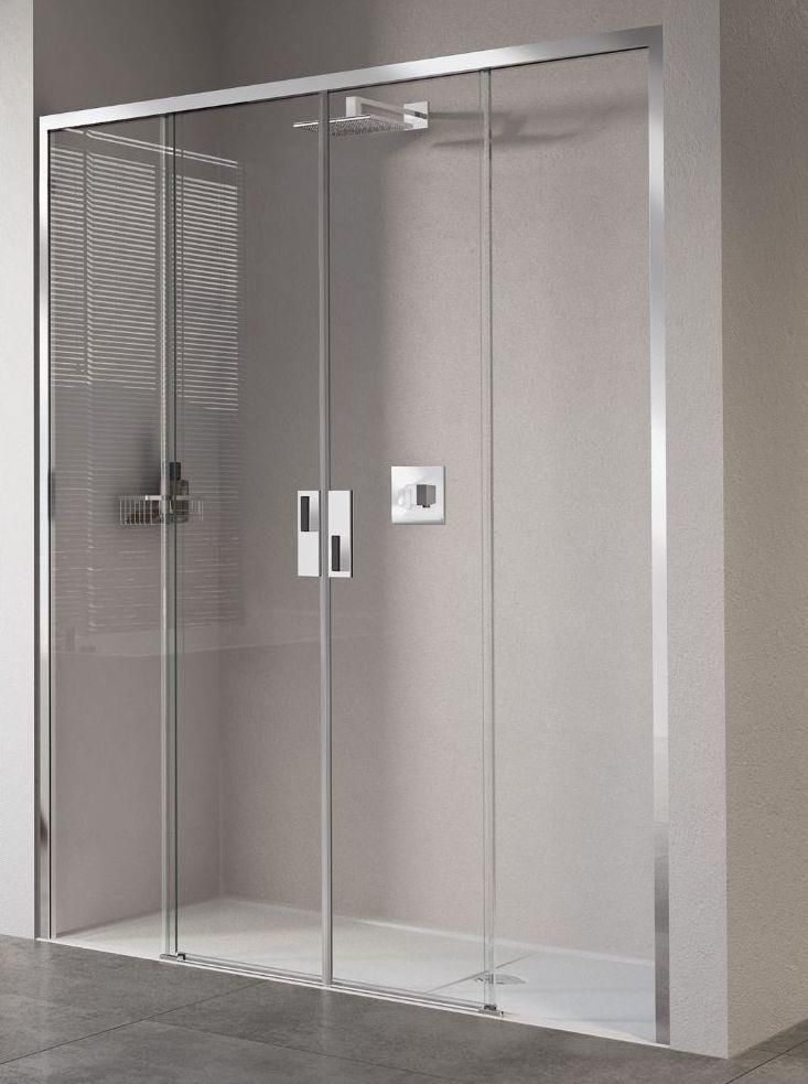 Drzwi prysznicowe Novellini Opera 2A 298-306X200Cm Szkło Przeżroczyste ...