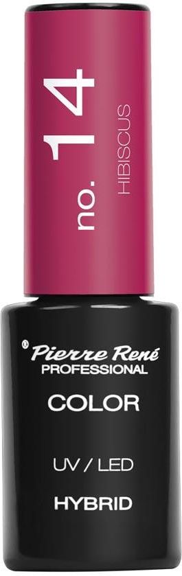 Pierre rene LAKIER DO PAZNOKCI HYBRYDOWY 014 HIBISCUS 6ml - Opinie i ...