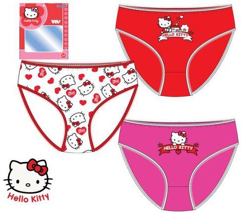 HELLO KITTY Majtki dziewczęce 3 pak - Ceny i opinie - Ceneo.pl