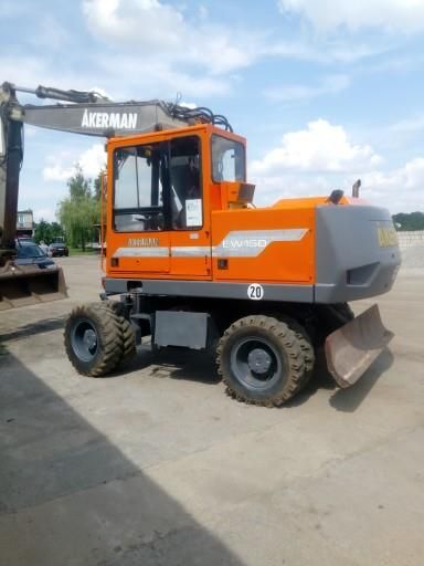 Koparka kołowa Akerman volvo EW150 - Opinie i ceny na Ceneo.pl