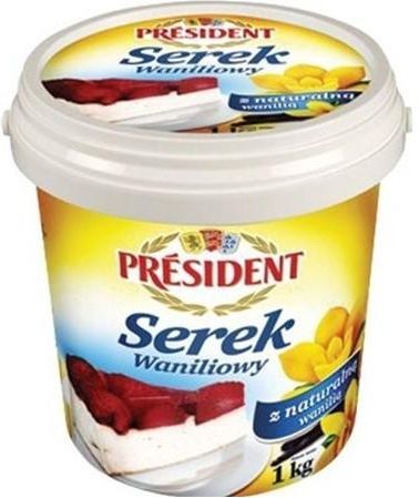 President Serek Waniliowy 1Kg - Ceny i opinie - Ceneo.pl