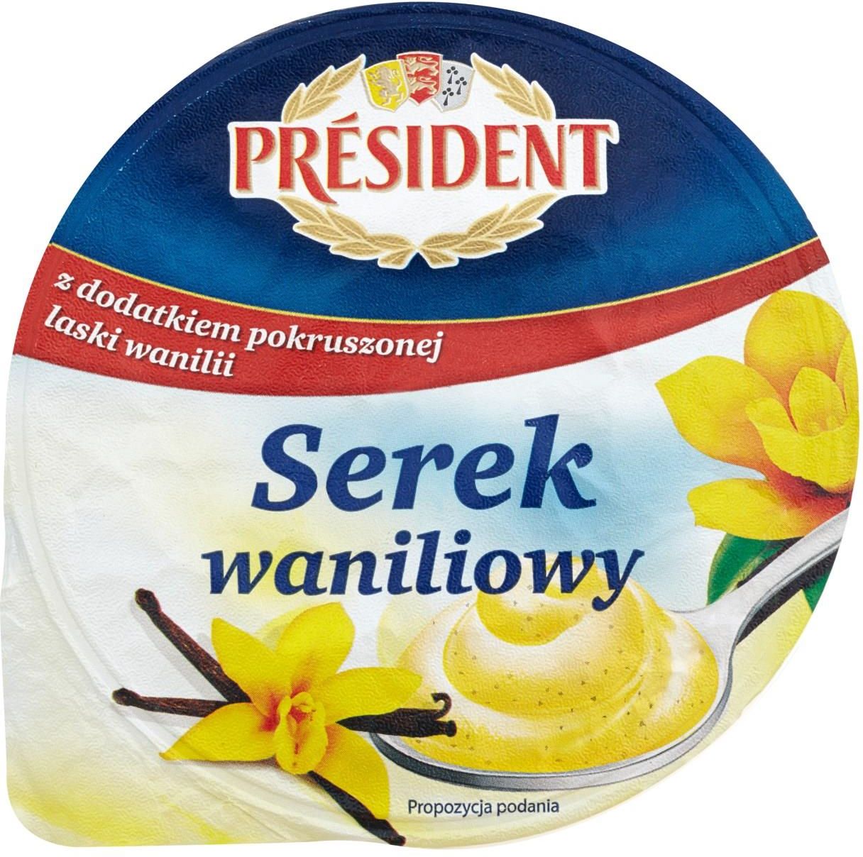 President Président Serek Waniliowy 200G - Ceny i opinie - Ceneo.pl