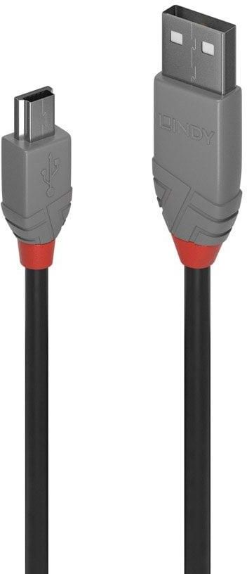 Lindy 36723 Kabel USB 2.0 A-Mini-B Anthra Line 2m (ly36723) - Opinie i ...
