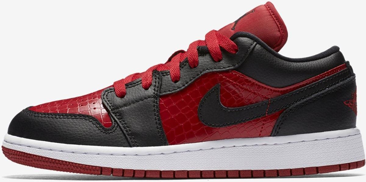 Nike Buty AIR JORDAN 1 LOW (GS) - 553560-610 - Ceny i opinie - Ceneo.pl