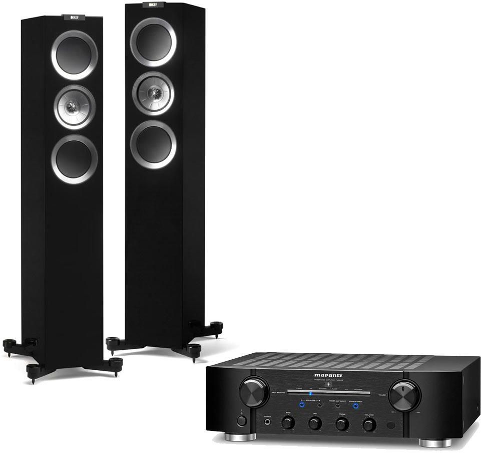 Wieża Marantz PM8006 czarny + Kef R500 czarny - Opinie i ceny na Ceneo.pl