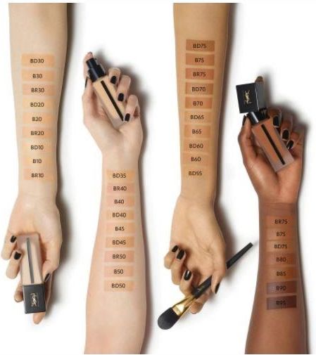 Yves Saint Laurent Encre de Peau All Hours Foundation podkład o przedłużonej trwałości SPF 20 ...