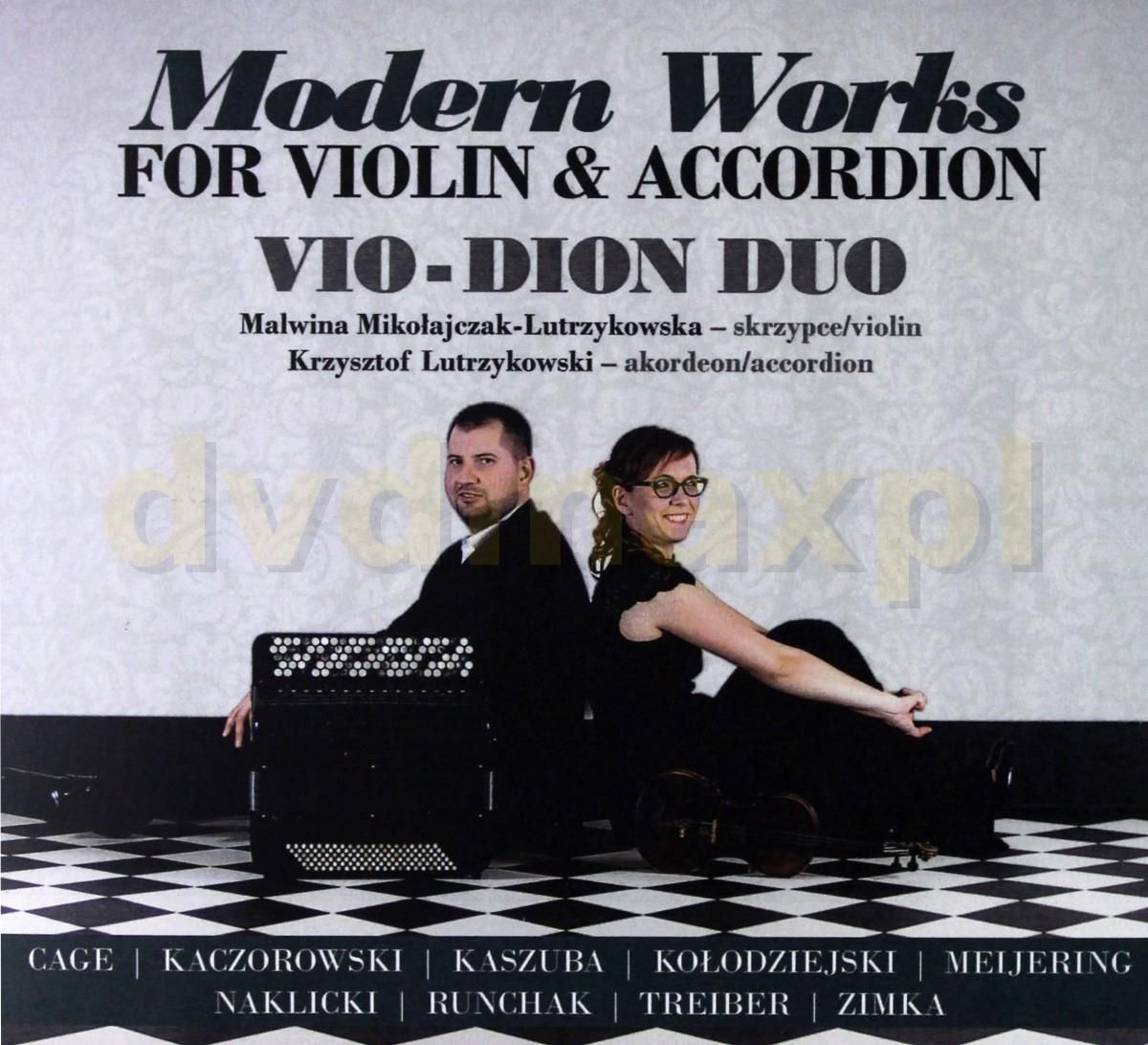Płyta kompaktowa Krzysztof Lutrzykowski: Vio-Dion Duo Akordeon [CD ...