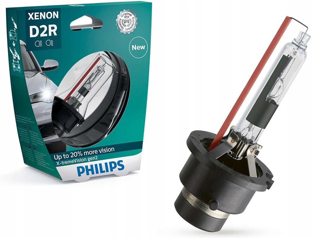 Żarowka samochodowa Żarówka, reflektor dalekosiężny PHILIPS 85126XV2C1 ...