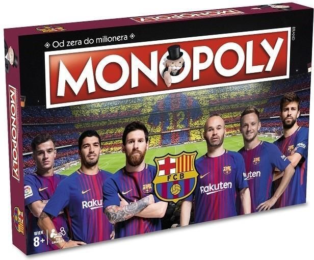 Winning Moves Winning Monopoly Fc Barcelona 2018 - Gra dla dziecka ...