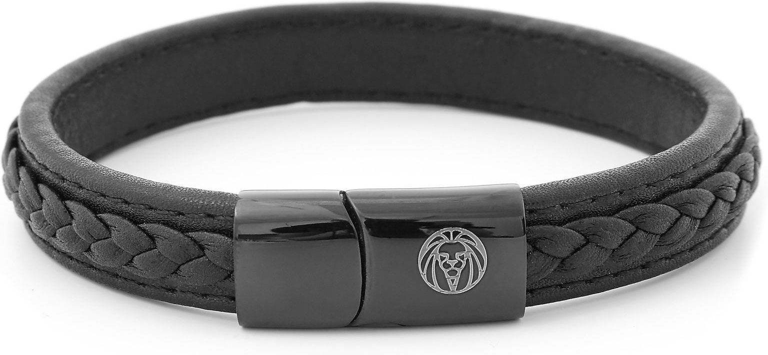LUCLEON Czarna bransoletka retro ze skóry 11605 - Ceny i opinie - Ceneo.pl