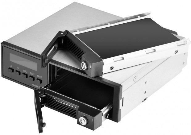 SilverStone obudowa wewn. 5,25 Mobile Rack Backplane na dyski 2x 2,5 ...