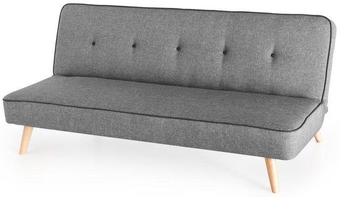 Lectus Sofa Rozkładana Funkcjonalna Szara Rozkładana Z Lamówką ...