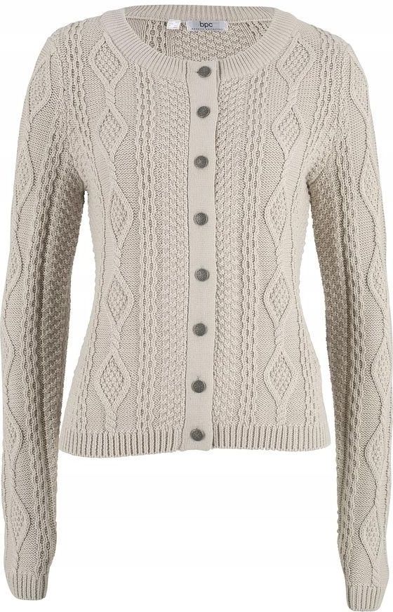 Sweter rozpinany w wa beżowy 56/58 8XL/9XL 950346 - Ceny i opinie ...