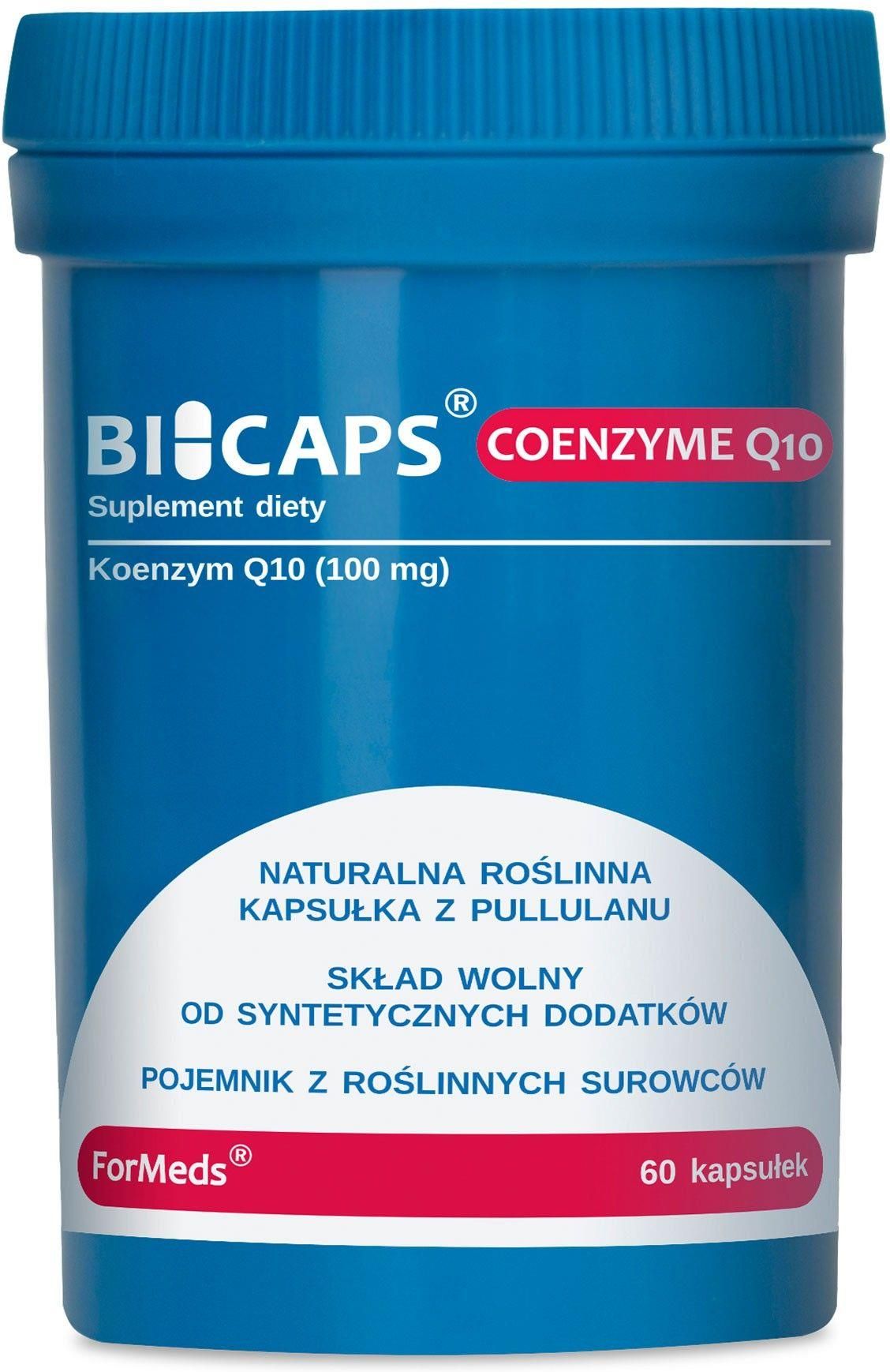 Formeds Biocaps Coenzyme Q10 60 kaps - Opinie i ceny na Ceneo.pl