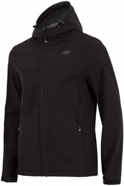 Kurtka męska, softshell 4F SFM001, rozmiar M, czarna, NeoDry 5000 ...