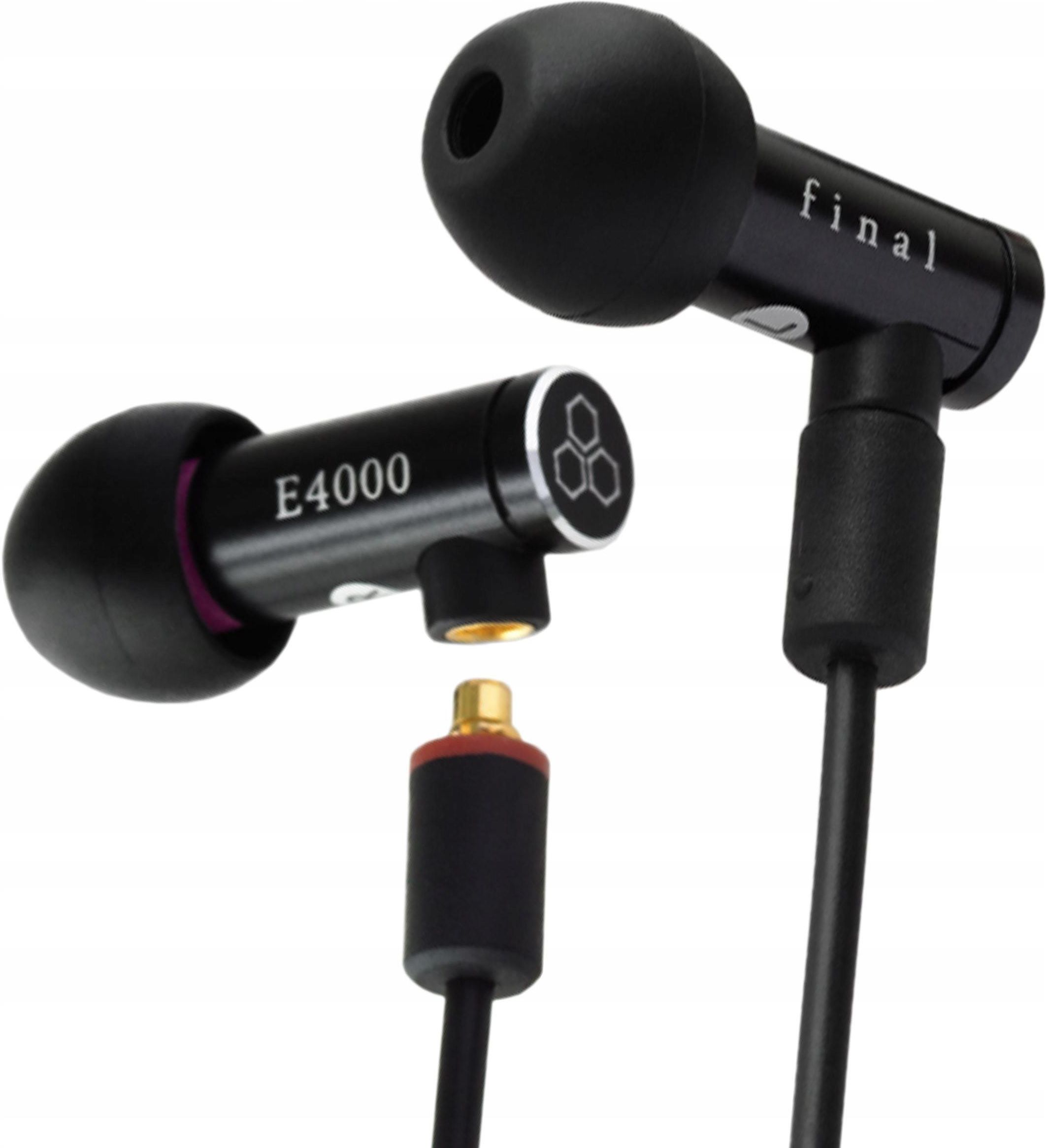 Słuchawki Final Audio E4000 czarny - Opinie i ceny na Ceneo.pl