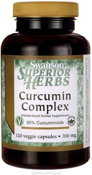 Swanson Curcumin Complex 700mg 120kaps. - Opinie i ceny na Ceneo.pl