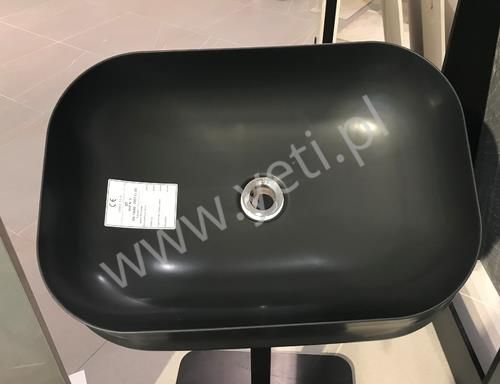 Umywalka Simas Sharp 60Cm Czarny Matt SH08 - Opinie i ceny na Ceneo.pl