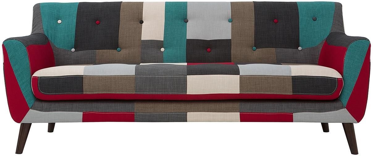 Lectus Sofa Patchwork Trzyosobowa - Opinie i atrakcyjne ceny na Ceneo.pl