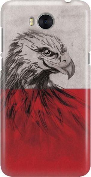 FunnyCase ETUI NADRUK ORZEŁ BIAŁY HUAWEI Y5 Y6 2017 - Etui na telefon ...