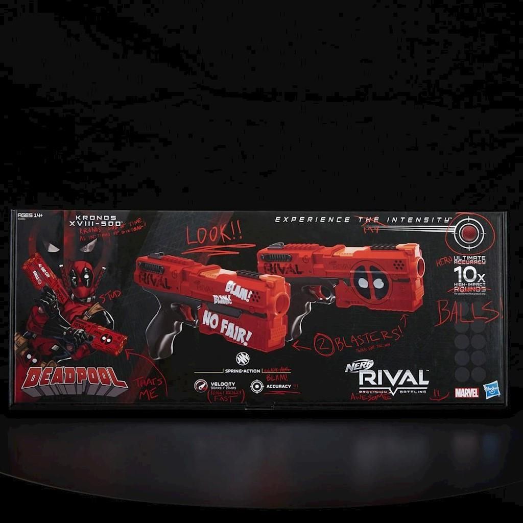 Hasbro Nerf Rival Phantom Corps Kronos Xviii-500 Deadpool E0861 - Ceny ...