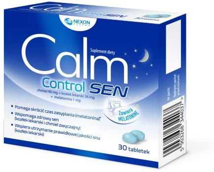 Nexon Calm Control Sen 30 tabl - Opinie i ceny na Ceneo.pl