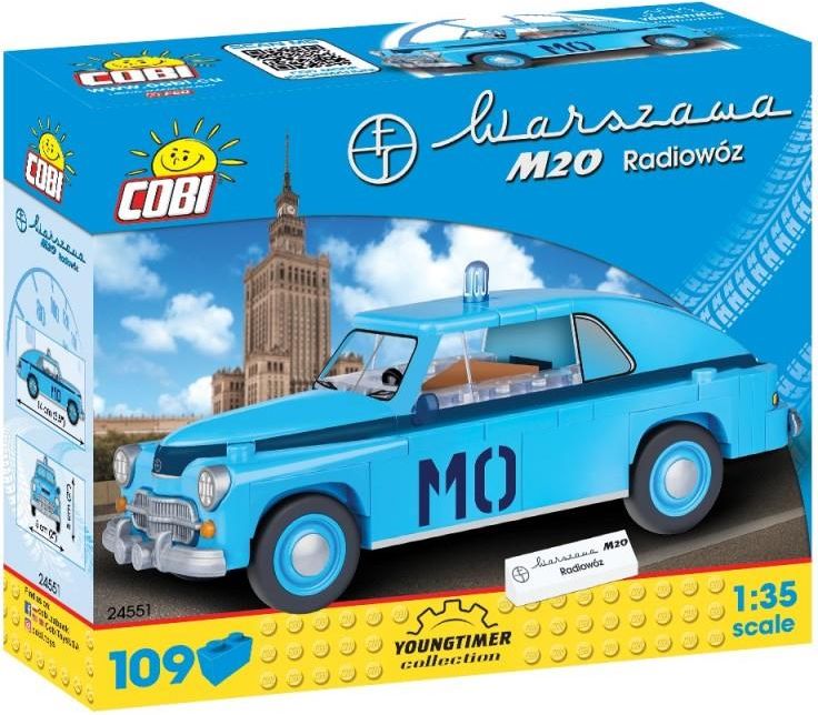 Cobi Klocki Youngtimer Collection Warszawa M20 Radiowóz 109El. - ceny i ...