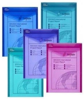 Teczka kopertowa Snopake Polyfile P A6 pion 5 sztuk mix - Ceny i opinie ...