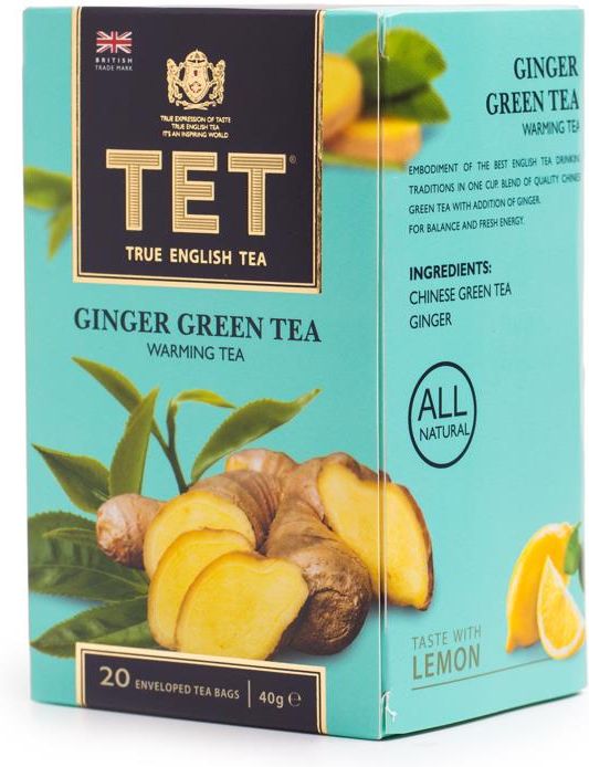 Herbata Tet Ginger Green Tea 20 Torebek - Ceny i opinie - Ceneo.pl