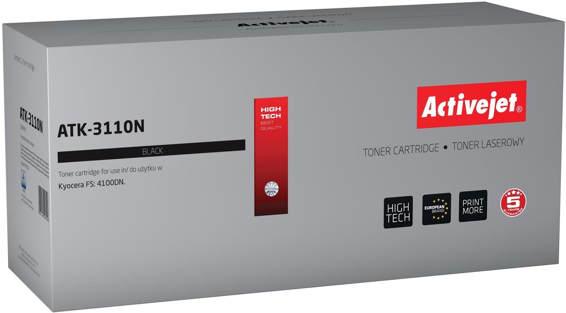 Toner Activejet ATK-3110N (zamiennik Kyocera TK-3110- Supreme- 15 500 ...