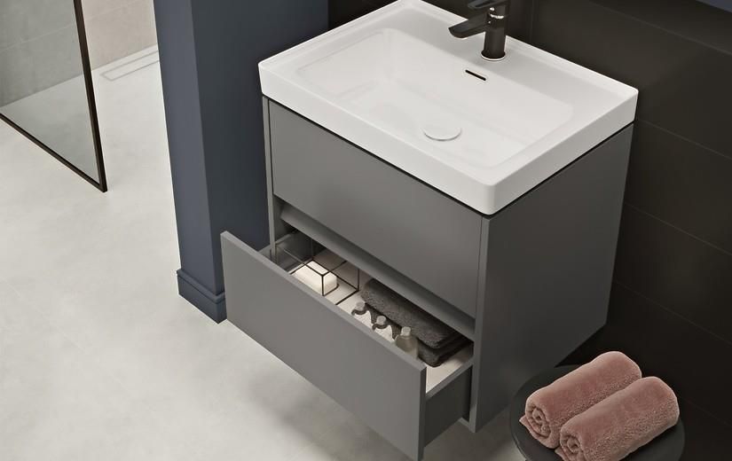 Cersanit Szafka Podumywalkowa Crea 50 Szary Mat S924015 - Opinie i ...