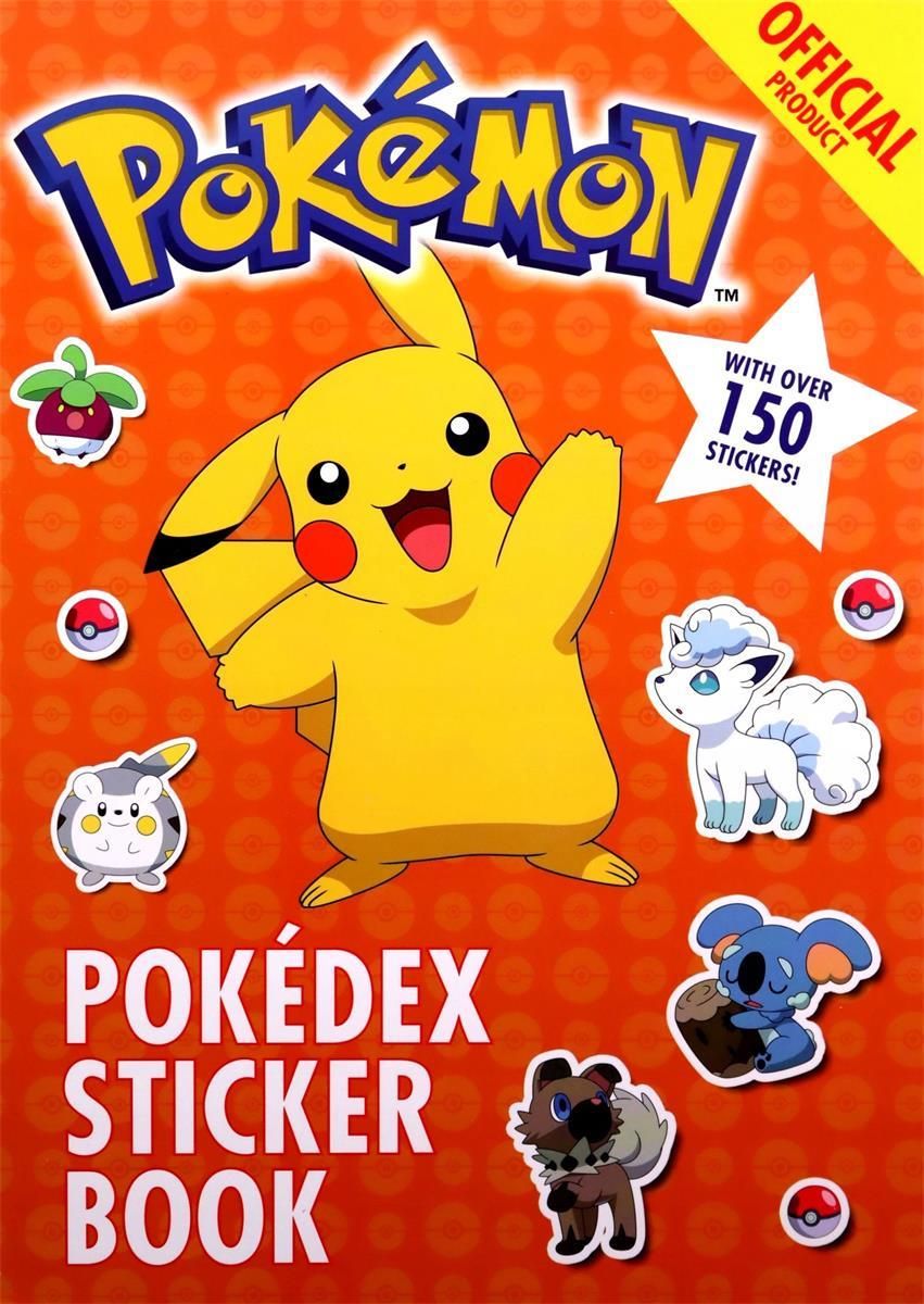 Official Pokemon Pokedex Sticker Book - Literatura obcojęzyczna - Ceny ...