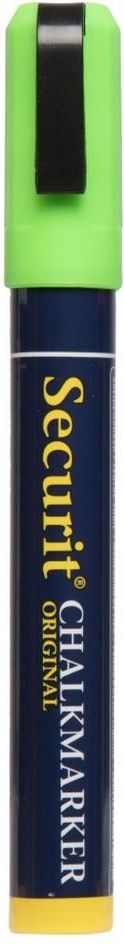 Zielony kredowy flamaster na bazie wody Securit® Liquid Chalkmarker ...
