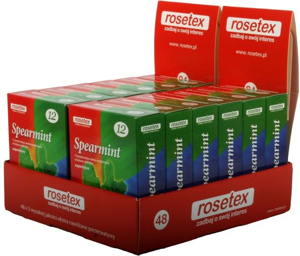 Rosetex ROSETEX SPEARMINT 12szt. 8879000125 - Ceneo.pl
