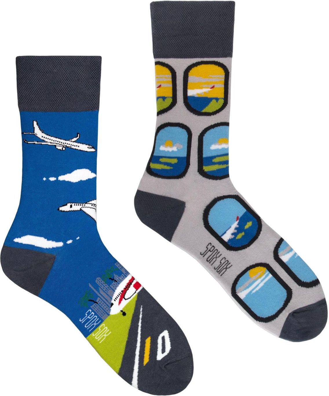 Spox Sox Samoloty - kolorowe skarpetki Spox Sox wiele kolorów - Ceny i ...