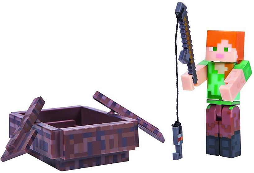 Tm Toys Minecraft Alex Z Łodzią Min16491 - Ceny i opinie - Ceneo.pl
