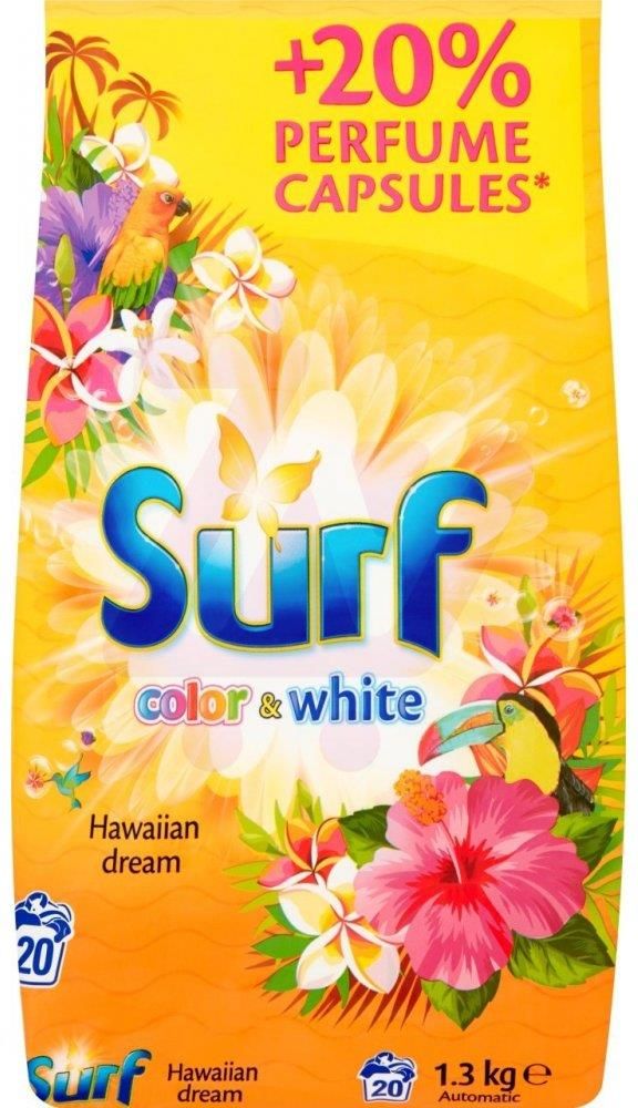 Surf Color & White Hawaiian Dream Proszek Do Prania 1,3 Kg 20 Prań ...