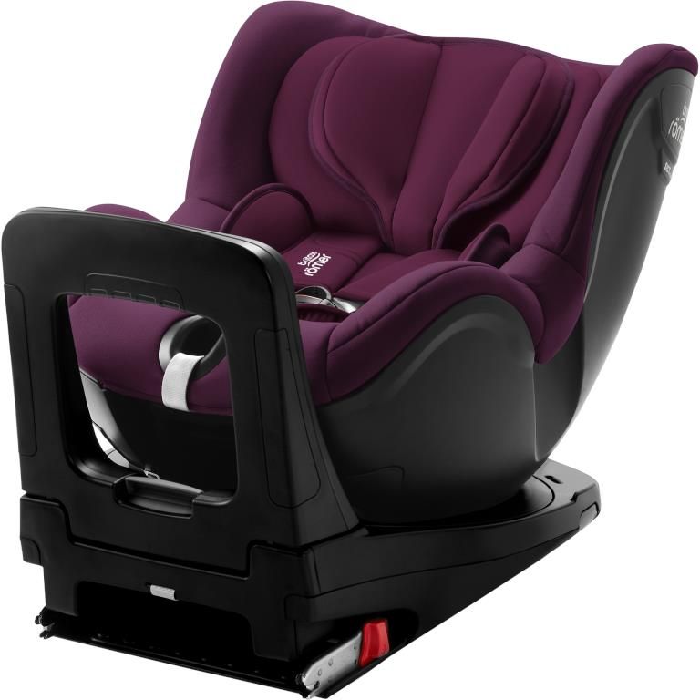 Fotelik Britax & Romer Dualfix I-Size Burgundy Red 0-18Kg - Ceny i ...