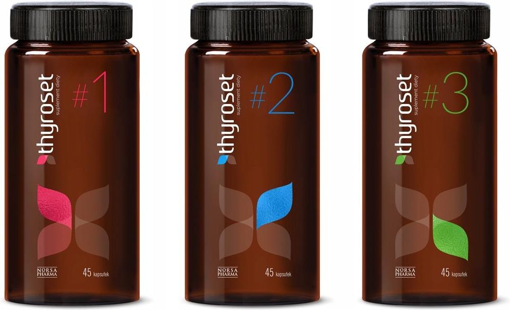 Norsa Pharma Thyroset Suplement Diety 3x45 kaps. - opinie, komentarze o ...